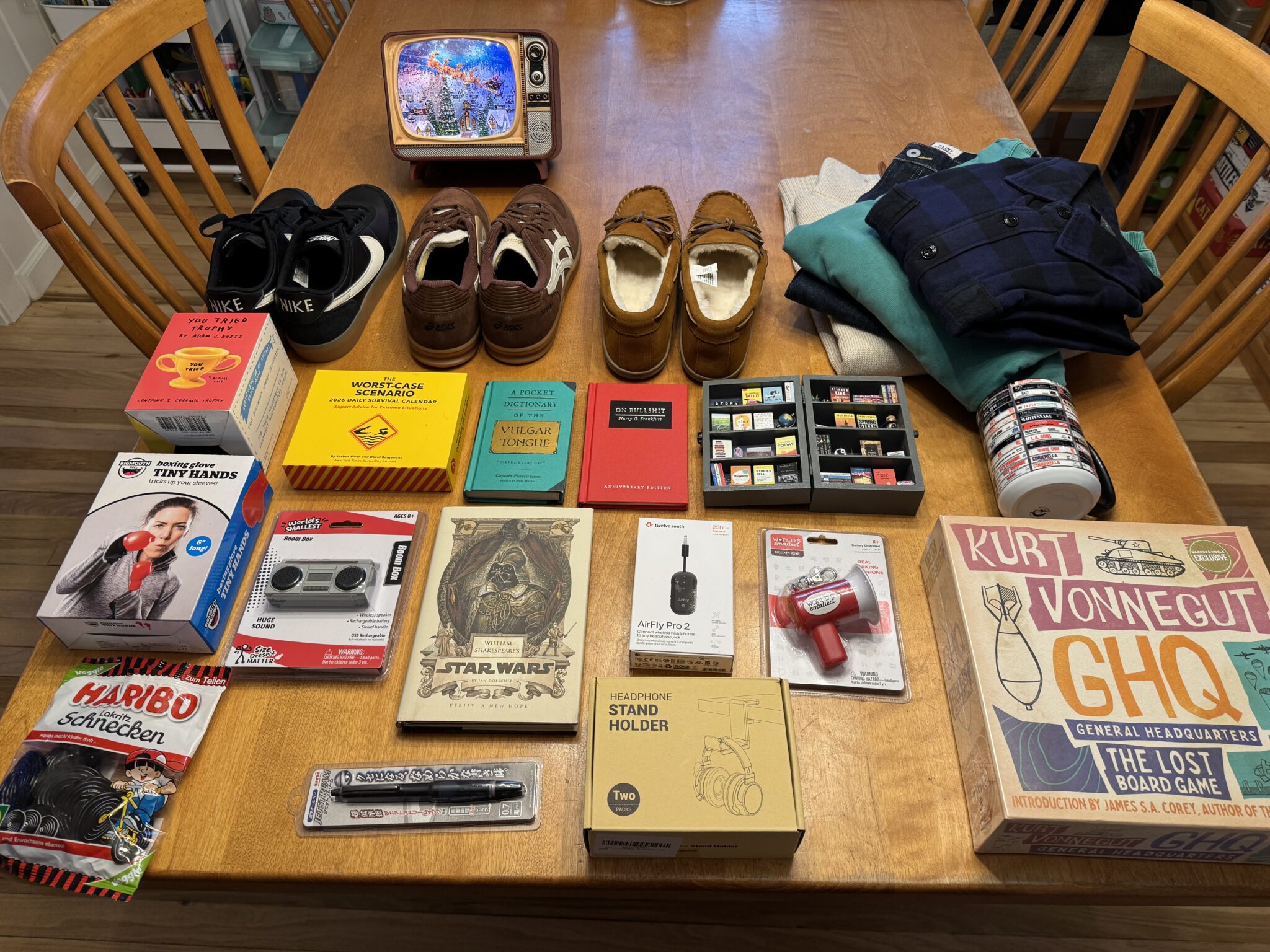 My Christmas haul 2025 – Matthew Dicks